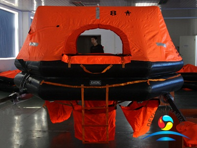 HSR-Y Type 8 Person Throw-overboard Inflatable Life Raft from China ...