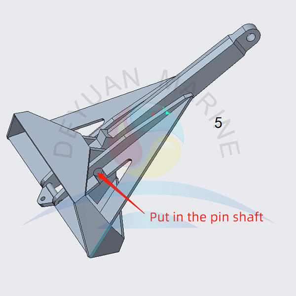 DEYUAN Installation Guide for HHP Delta Flipper Anchor - China Deyuan ...