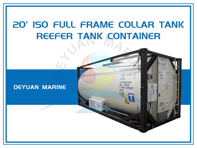 Reefer Tank Container 20’ ISO Full Frame Collar Refrigerated Cool Tank ...