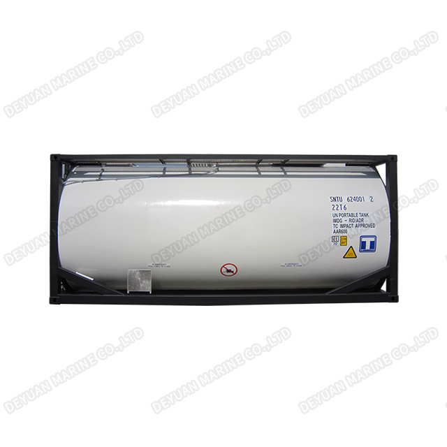 Reefer Tank Container 20’ ISO Full Frame Collar Refrigerated Cool Tank ...