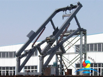 Release System Free-Fall Davit For Totally Enclosed Free-fall Lifeboat ...