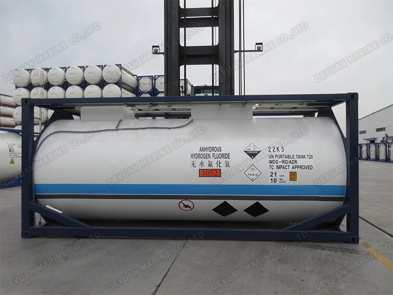 20' Anhydrous Hydrogen Fluoride AHF Tank Container from China ...